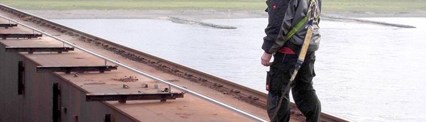 ABS Safety RailTrax™ Stainless Steel Rail Fall Arrest System