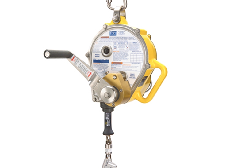 DBI Sala 15Mtr Sealed-Blok Self Retracting Lifeline with Rescue Winch ...