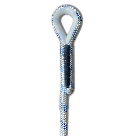 Sewn Rope Termination, Hard Plastic Eye