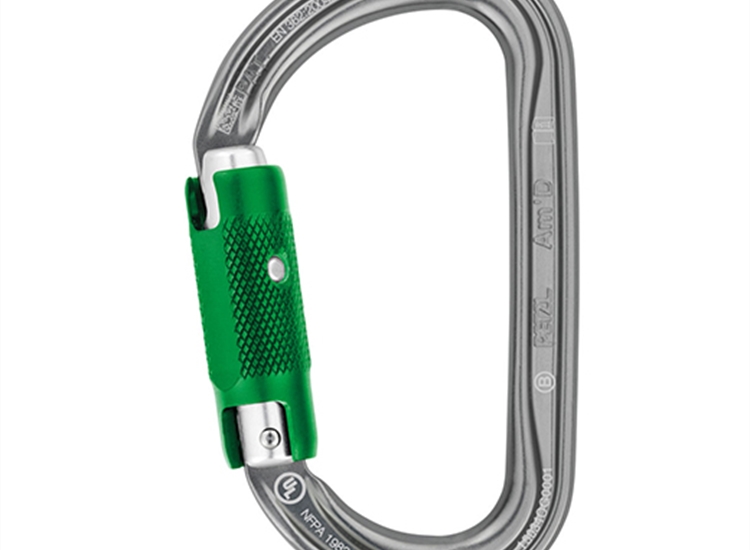 Petzl AmD PIN LOCK Asymmetrical Aluminum Carabiner, Pack of 10 - CSS ...