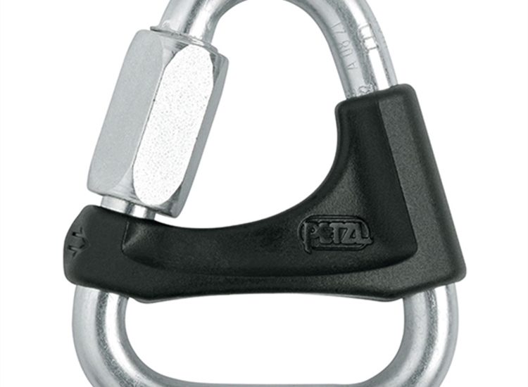 Petzl DELTA Triangular Steel Quick Link With bar, 8mm - CSS Worksafe ...